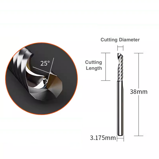 CNC Bits: Router, Engraving & Milling Tools – Makera