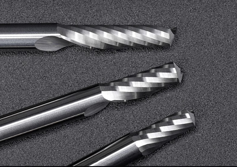 Spiral 'O' Single Flute Bit for Metal - 1/8″ Shank – Makera