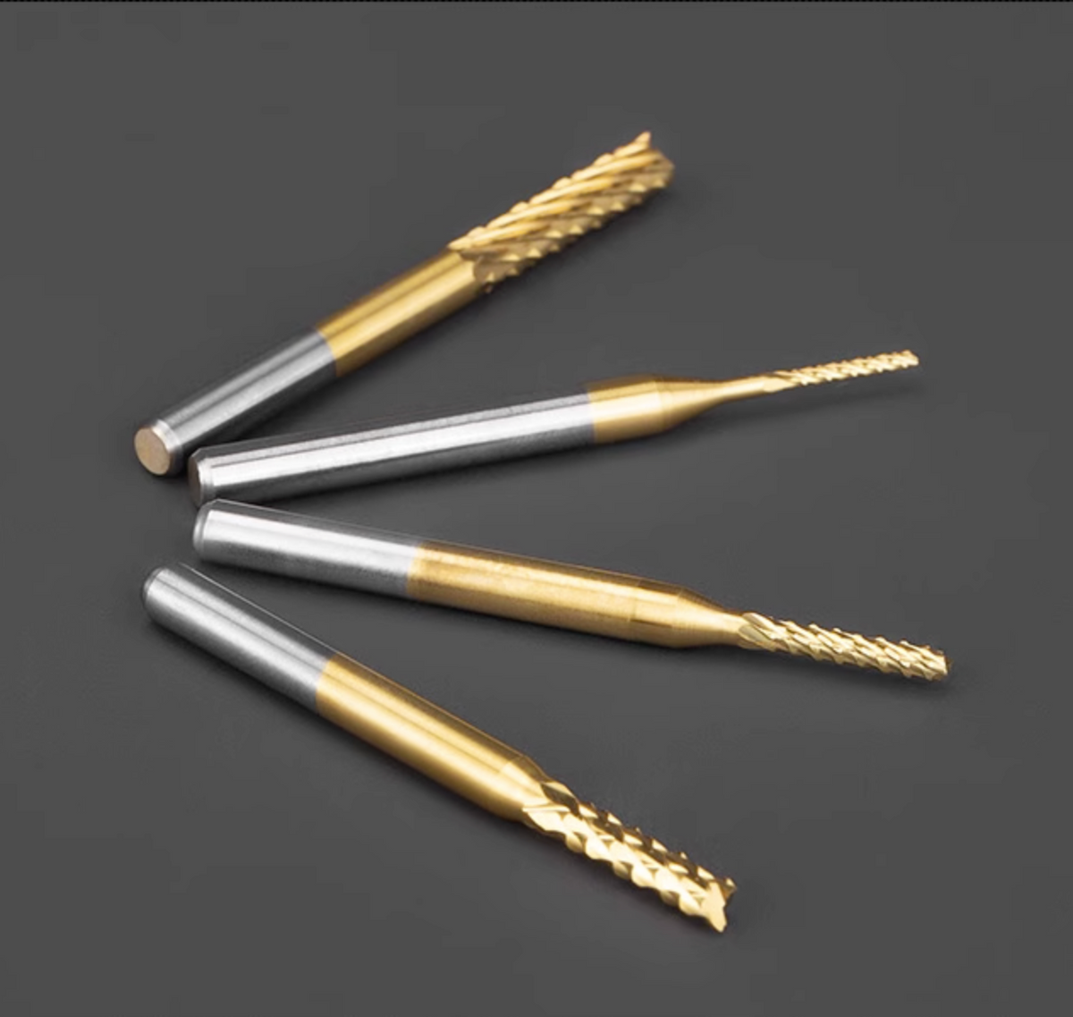 TiN Coating Corn Bit - 1/8″ Shank – Makera