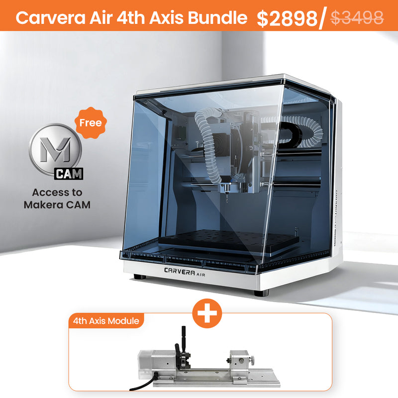 Carvera Air: A Smart and Affordable Desktop CNC Machine – Makera