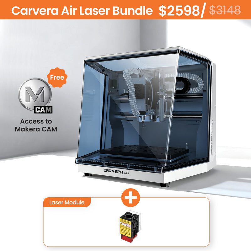 Carvera Air: A Smart and Affordable Desktop CNC Machine – Makera