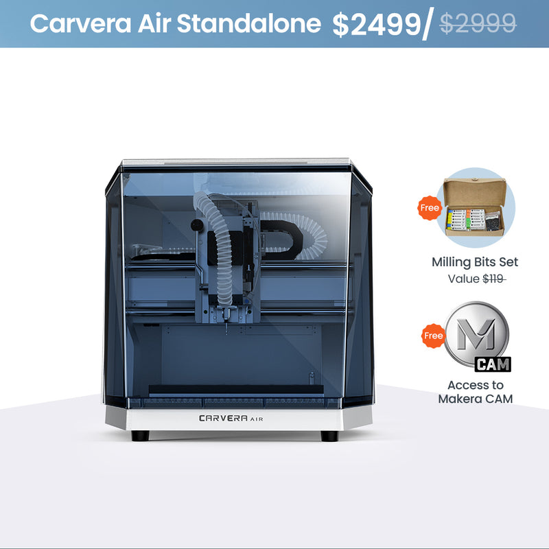 Carvera Air: A Smart and Affordable Desktop CNC Machine – Makera