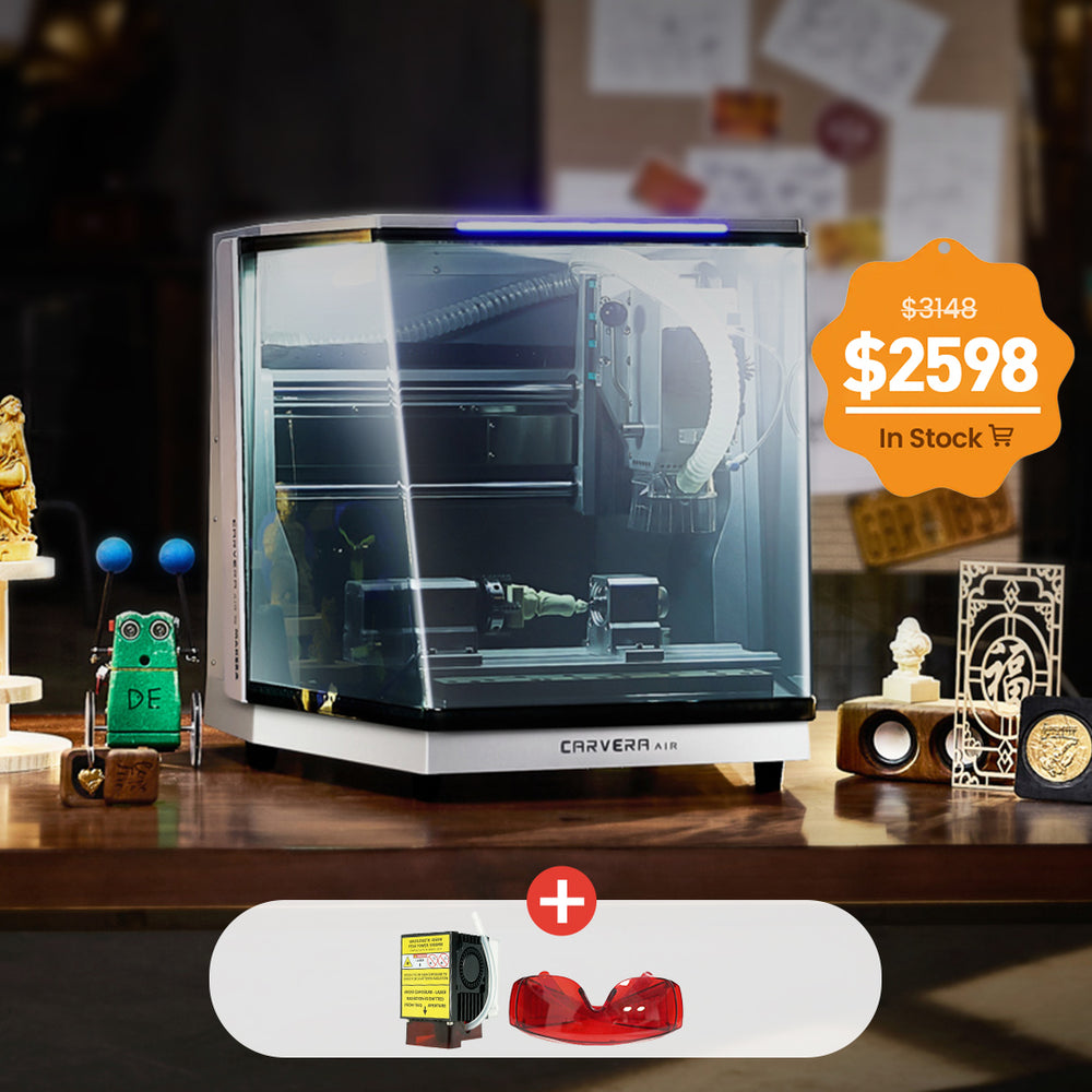 Carvera Air: A Smart and Affordable Desktop CNC Machine – Makera