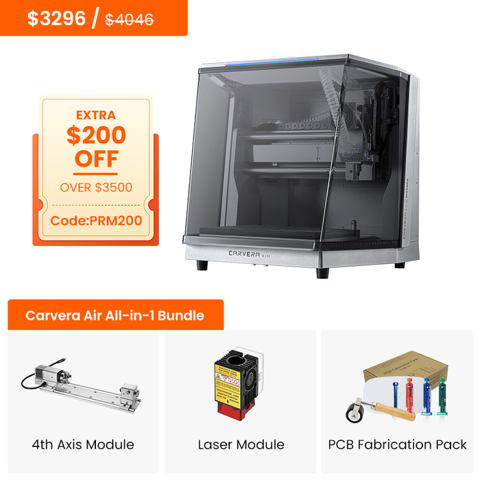 Carvera Air: A Smart and Affordable Desktop CNC Machine – Makera
