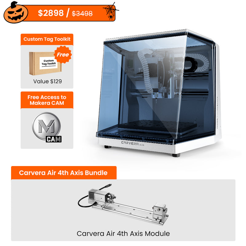 Carvera Air: A Smart and Affordable Desktop CNC Machine – Makera
