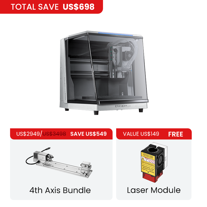 Carvera Air: A Smart and Affordable Desktop CNC Machine – Makera