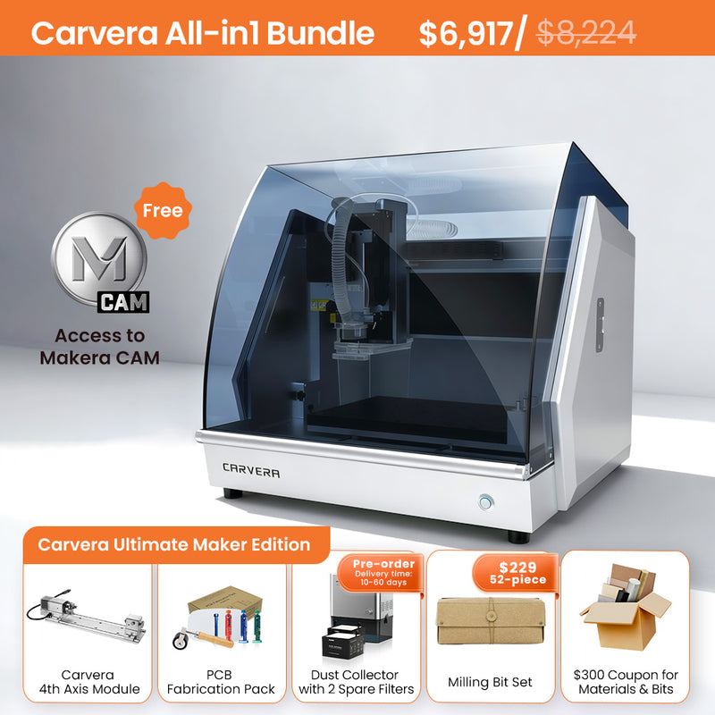 Carvera: The Smartest Desktop CNC Machine – Makera