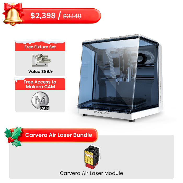 Carvera Air: A Smart and Affordable Desktop CNC Machine – Makera